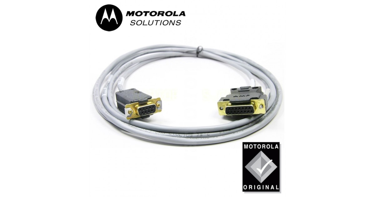Motorola 3080369B72 9-Pin Serial RS-232 To PC RIB Box Cable ...
