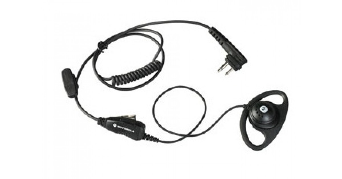 Genuine Motorola 56517 D-Shape Earpiece (Replaced By HKLN4599) - Radiotronics USA