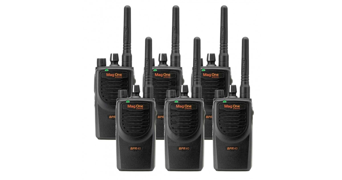 Motorola MagOne BPR40 6 Pack or Make Your Own Bundle - Radiotronics USA