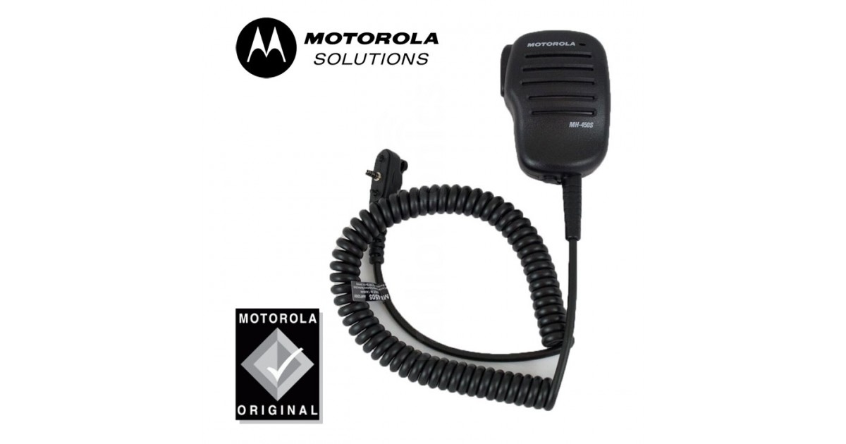 Genuine Motorola MH-450S EVX-534 Medium Duty Remote Speaker Microphone ...