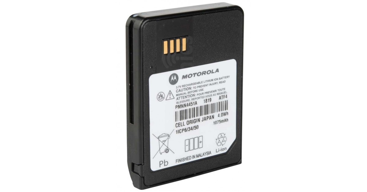 Genuine OEM Original Motorola Minitor VI Lithium Battery PMNN4451 ...