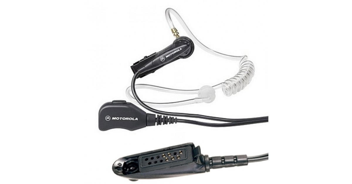 Genuine Motorola PMLN4608 EX500 & EX600 Covert Acoustic Earpiece ...