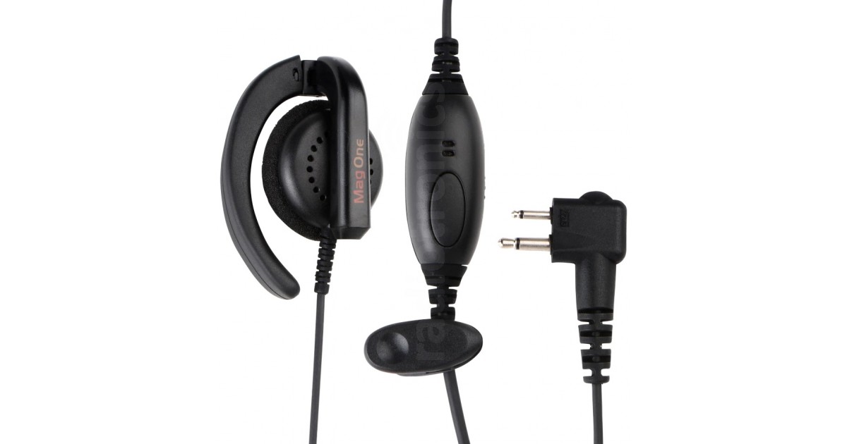 Genuine Motorola Mag One Swivel Earpiece Mic & PTT For CP200D CP200 ...