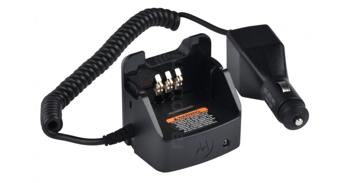 Genuine Motorola PMLN7089A CP200 & CP200d Vehicle Travel Charger ...