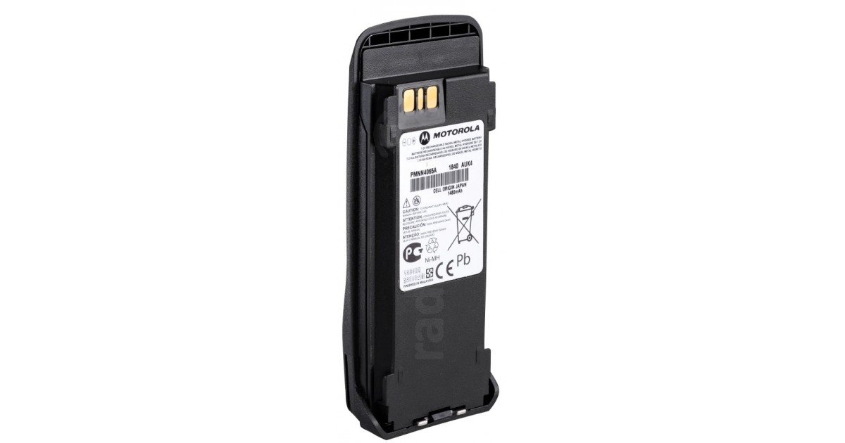 Genuine Motorola PMNN4065A XPR6350 IMPRES NiHM Replacement Battery ...