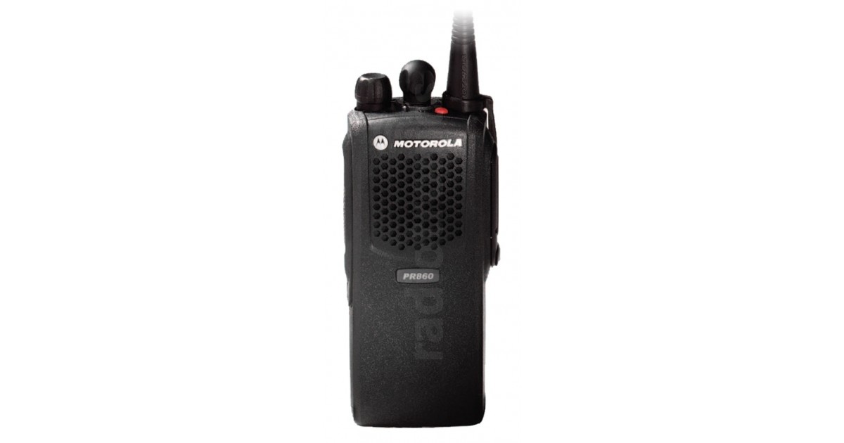 Motorola PR860 VHF or UHF Analog Two Way Radio - Radiotronics USA