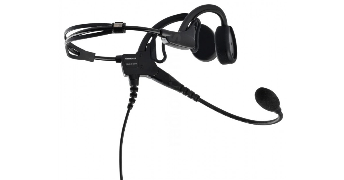 Genuine Motorola RMN4048A Temple Transducer Headset - Radiotronics USA