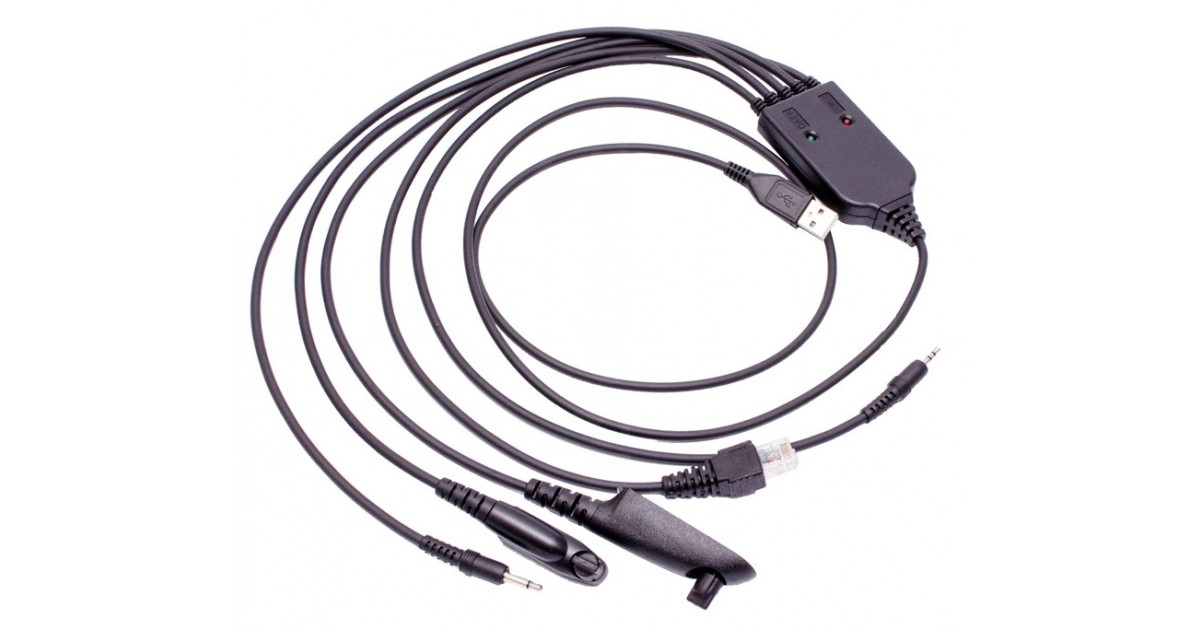 Universal Motorola Analog Radio USB Programming Cable - Radiotronics USA