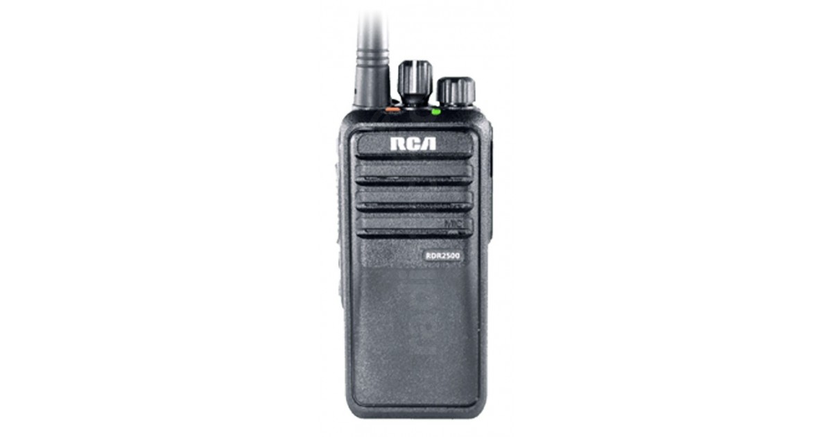 RCA RDR2500 UHF or VHF Two Way Radio - Radiotronics USA