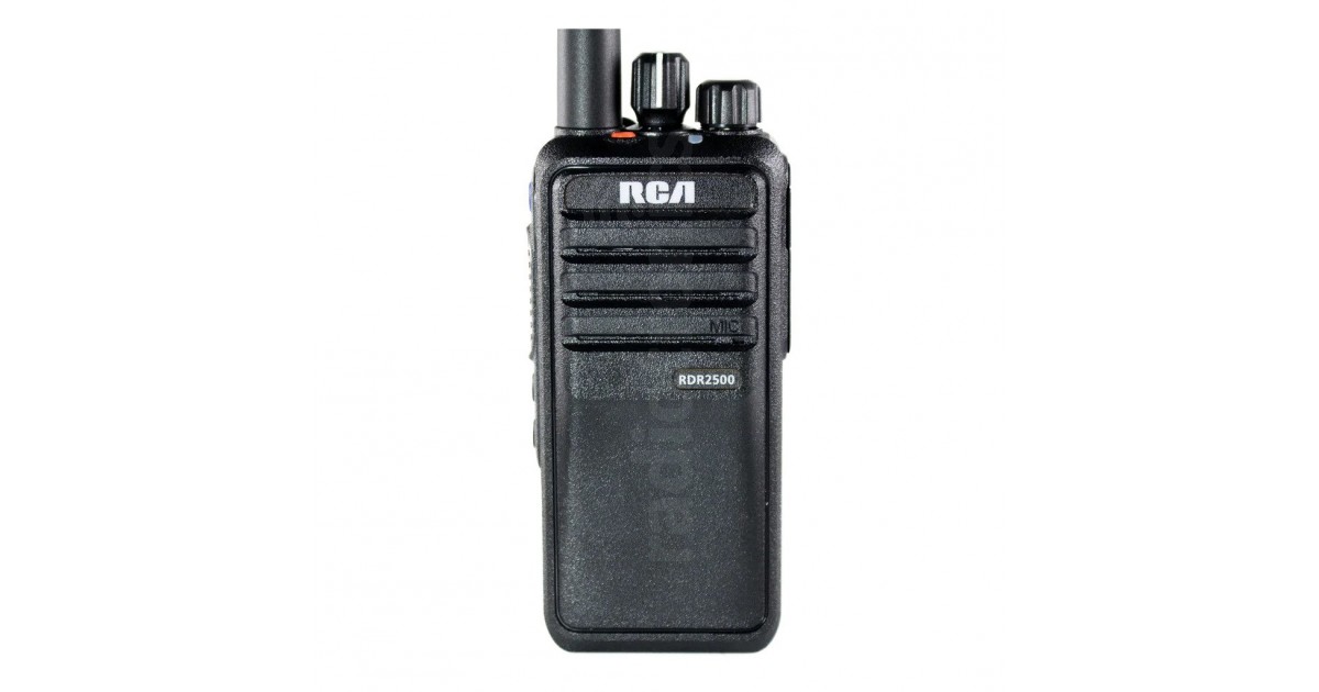 RCA RDR2500 UHF or VHF Two Way Radio - Radiotronics USA