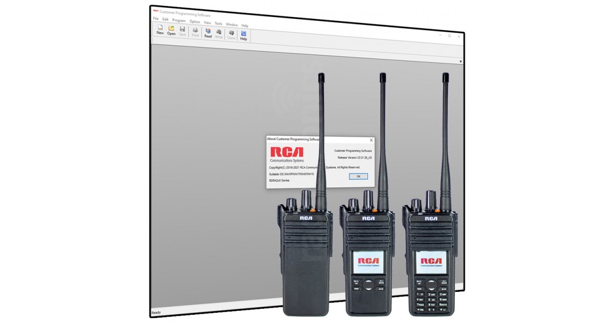 RCA RDR4200 Series Programming Software - Radiotronics USA