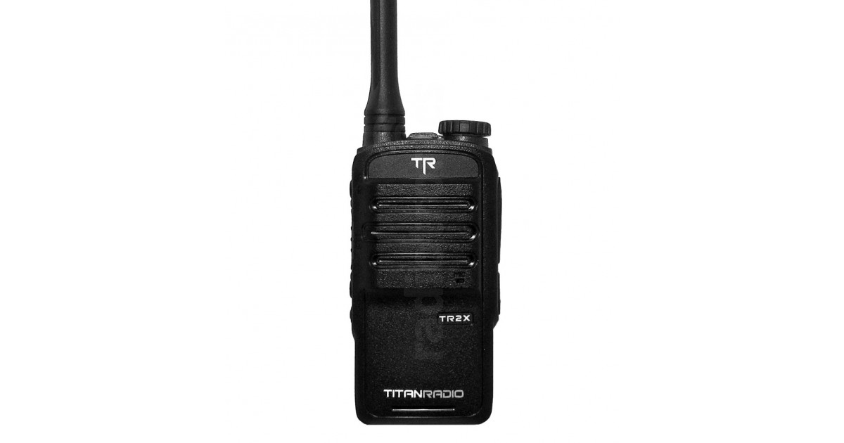 Titan TR2X Analog 2W UHF Two Way Radio - Radiotronics USA