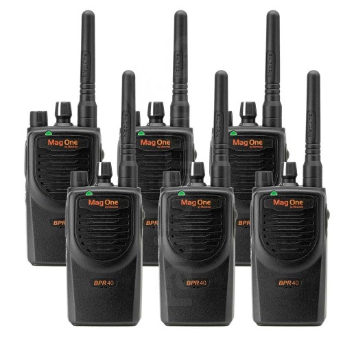 Motorola MagOne BPR40 6 Pack or Make Your Own Bundle - Radiotronics USA