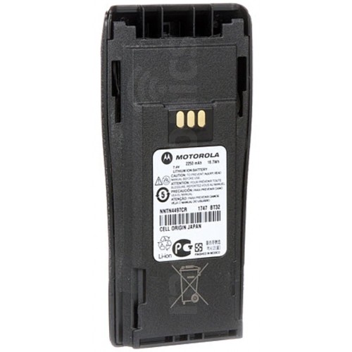 Genuine OEM Motorola NNTN4497DR 2205mAh CP200, CP200D & PR400 Lithium ...