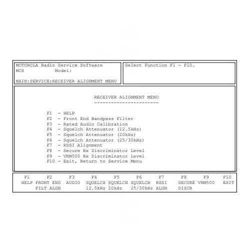 Motorola MCS2000 / MTS2000 Programming Software - Radiotronics USA