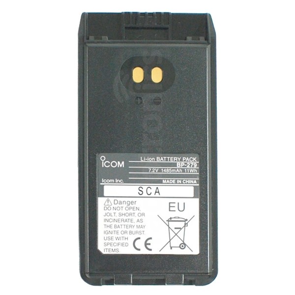 Icom BP-279 1485mAh Lithium Battery For IC-F1000 & IC-F2000 ...