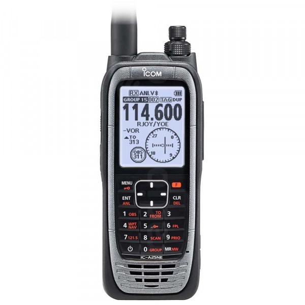 Icom IC-A25N Ground To Air Airband Two Way Radio - Radiotronics USA