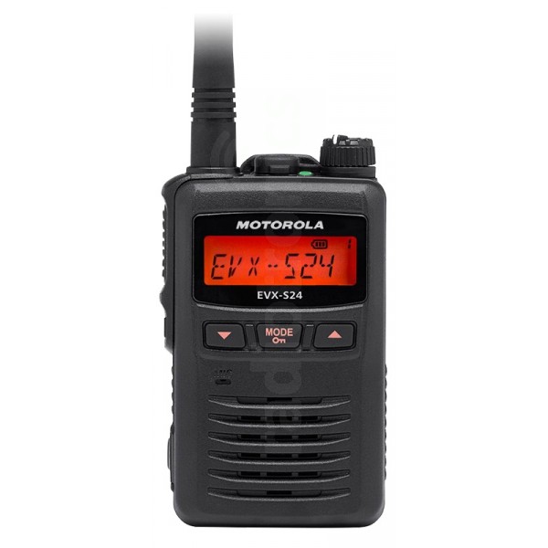 Motorola EVX-S24 Compact Digital DMR UHF Two Way Radio - Radiotronics USA
